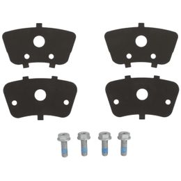 TRW Bremsbelagsatz, Scheibenbremse GDB2155 hinten rechts links mit Zubeh&ouml;r f&uuml;r MERCEDES-BENZ A0004206000 0004206000