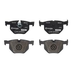 Brembo Bremsbelagsatz, Scheibenbremse XTRA LINE P 06 033X hinten rechts links ohne Zubeh&ouml;r f&uuml;r BMW 34212339277 34212339276 34212339279