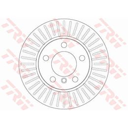 TRW Bremsscheibe DF6255 vorne rechts links bel&uuml;ftet 284mm f&uuml;r BMW 34116764629 6792215 34116792215