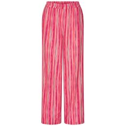 GOLDNER Hose Damen Gr&ouml;&szlig;e 52 hellgr&uuml;n / orange / pink / rosa