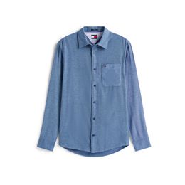 Tommy Jeans Hemd Herren Gr&ouml;&szlig;e L blue denim