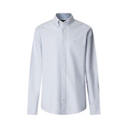 Hackett London Hemd 'Heritage' Herren Gr&ouml;&szlig;e XL saphir / wei&szlig;