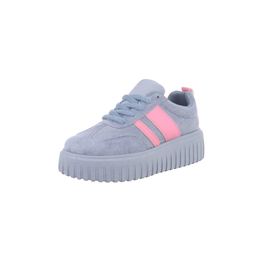 Ital-Design Sneaker Damen Gr&ouml;&szlig;e 39 hellblau / pink