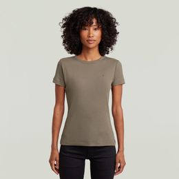 G-Star Raw G-star Shirt 'Slim Rib' female Grey size XXL