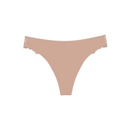 Triumph String ' Red Label Pretty Micro ' Damen Gr&ouml;&szlig;e XL nude / sand
