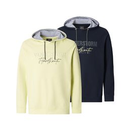 Jan Vanderstorm Doppelpack Sweatshirt 'Ledvor' Herren Gr&ouml;&szlig;e L pastellgelb
