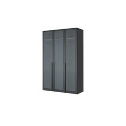 Dreht&uuml;renschrank Dreamer - schwarz - 152,2 cm - 236 cm - cm 58,5 - Sconto