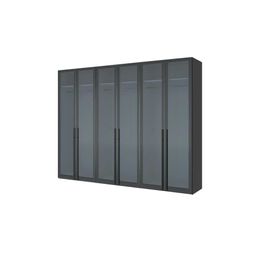 Dreht&uuml;renschrank Dreamer - schwarz - 303,1 cm - 236 cm - cm 58,5 - Sconto