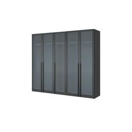 Dreht&uuml;renschrank Dreamer - schwarz - 252,8 cm - 220 cm - cm 58,5 - Sconto