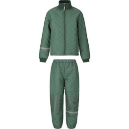ZIGZAG Thermo-Set 'Stockland' Jungen Gr&ouml;&szlig;e 110 gr&uuml;n