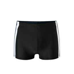Schiesser Boxer-Badehose ' Ocean Swim ' Herren Gr&ouml;&szlig;e XXL schwarz