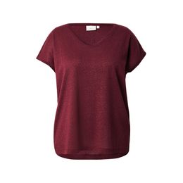 Only Carmakoma T-Shirt 'CARSILVERY' Damen Gr&ouml;&szlig;e XL/XXL burgunder