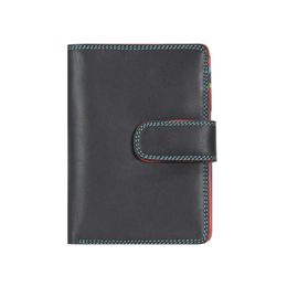 mywalit Medium Snap Wallet Geldb&ouml;rse Leder 13 cm in black-pace | Gr.: onesize