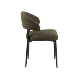 ebuy24 Esszimmerstuhl Edina Gr&uuml;n 2er Set | Gr.: onesize