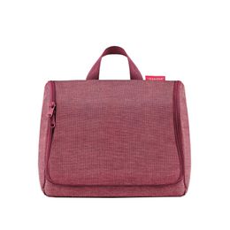 Reisenthel cosmetics toiletbag XL - Kulturbeutel 28 cm (twist navy) in twist maroon | Gr.: onesize
