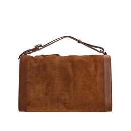 Coccinelle Linor Suede Bi - Shopper 39 cm (warm taupe/warm taupe) in cognac/cognac | Gr.: onesize
