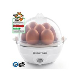 Gourmet Maxx Eierkocher f&uuml;r 7 Eier 350W wei&szlig; Wei&szlig; | Gr.: onesize