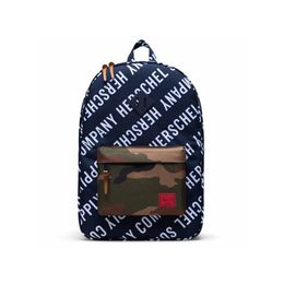 HERSCHEL Heritage 21 - Rucksack 45 cm (amparo blue black) in roll call peacoat woodland camo | Gr.: onesize