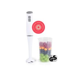 Gourmet Maxx Stabmixer 400W wei&szlig;/grau mit Messbecher Wei&szlig; | Gr.: onesize