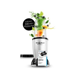 Gourmet Maxx Mixer Mr. Magic 4-tlg. 400W schwarz/silber Silberfarben | Gr.: onesize
