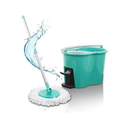 Cleanmaxx Clean Maxx Power-Wischmopp t&uuml;rkis Blau | Gr.: onesize