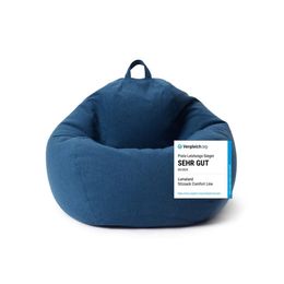 Lumaland Sitzsack Comfort 315l dunkelblau Blau | Gr.: onesize