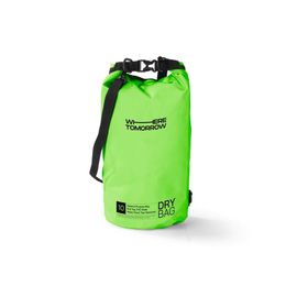 Where Tomorrow PVC dry bag Style 01 10L gr&uuml;n gr&uuml;n | Gr.: onesize