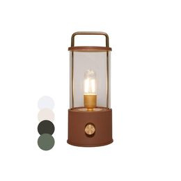 Coen Bakker LED Laterne Lampe dimmbar Warmwei&szlig; IP44 Innen & Au&szlig;en 25x11cm in Terra | Gr.: onesize
