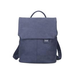 Zwei Mademoiselle MR8 - Rucksack 29 cm (cord-mocca) in nubuk-blue | Gr.: onesize