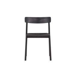 ebuy24 Esszimmerstuhl Malm&ouml;n schwarz 52 x 54 cm | Gr.: onesize