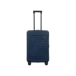 Bric'S BRIC`s BY Ulisse - 4-Rollen-Trolley 65 cm erw. (black) in ozean blue | Gr.: onesize