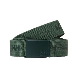 Helly Hansen G&uuml;rtel "Hh Logo Webbing Belt" in Gr&uuml;n | Gr.: onesize