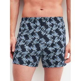 Calida Boxershorts in dark lapis print | Gr.: XXL