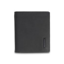 Roncato Detroit Geldb&ouml;rse RFID Schutz Leder 9 cm in nero | Gr.: onesize
