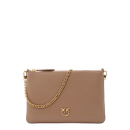 Pinko Clutch 'Classic' Damen Gr&ouml;&szlig;e One Size chamois / gold