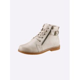 Andrea Conti Schn&uuml;rstiefelette in creme | Gr.: 40