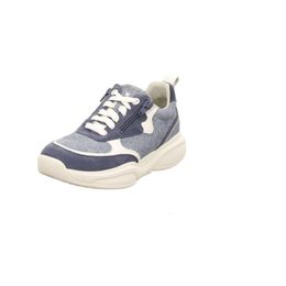 xsensible Sportlicher Schn&uuml;rschuh in blau | Gr.: 38
