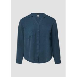 QS Bluse in 5820_tiefblau | Gr.: 50