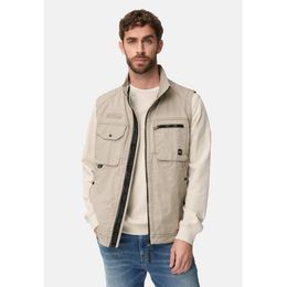 Camel Active Outdoor Weste mit Innentaschen in Beige | Gr.: L