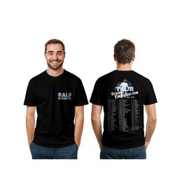 Ralf Schmitz T-Shirt Tourshirt Tourdaten in schwarz | Gr.: XXL