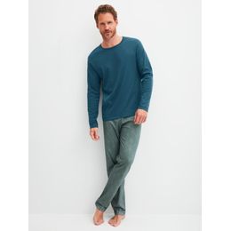 Calida Pyjama in deep petrol | Gr.: M