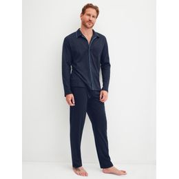 Calida Pyjama in saphir blue | Gr.: XXL
