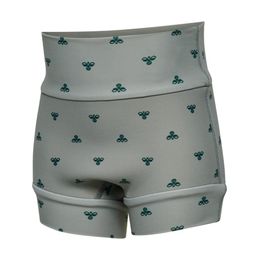 Hummel Kinder Badeshort "Hmlmini Neoprene Aop Swim Shorts" in Gr&uuml;n | Gr.: 74