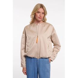 RINO&PELLE Blouson Jacke in Light Grey | Gr.: 38