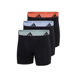 Adidas Boxershort 3er Pack in Schwarz/Blau/Rot | Gr.: XXL