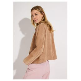 More & More More & More softe, edle Lederjacke in beige | Gr.: 34