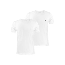 Emporio Armani 2er Pack T-Shirt in Wei&szlig; | Gr.: XXL