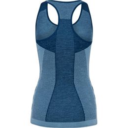 Hummel Sportshirt "Clea Seamless Top" in Blau | Gr.: L