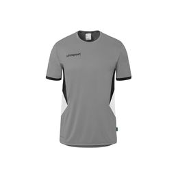 Uhlsport Trainings-T-Shirt Equipe 29 in steingrau/wei&szlig;/schwarz | Gr.: L