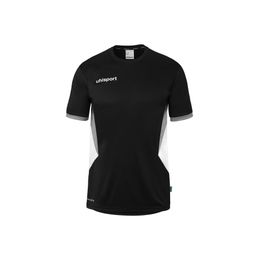 Uhlsport Trainings-T-Shirt Equipe 29 in schwarz/wei&szlig;/steingrau | Gr.: S